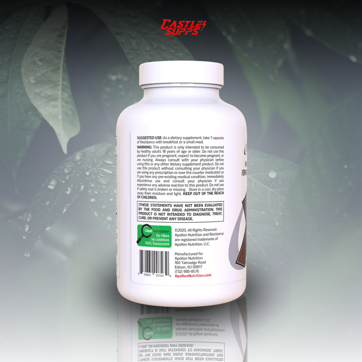Resistance - Premium Immune System Support – CASTLE SUPPS