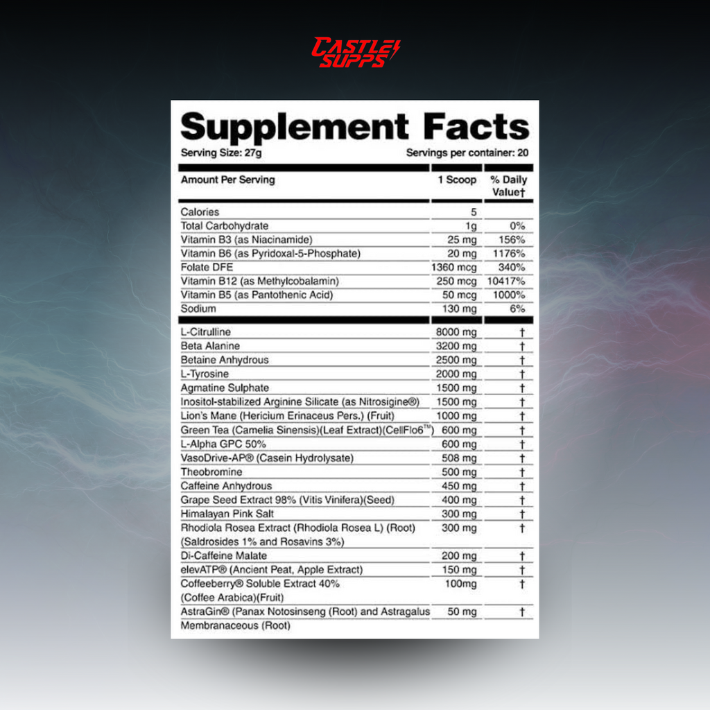 Bloody Hooligan Apollon Nutrition – CASTLE SUPPS